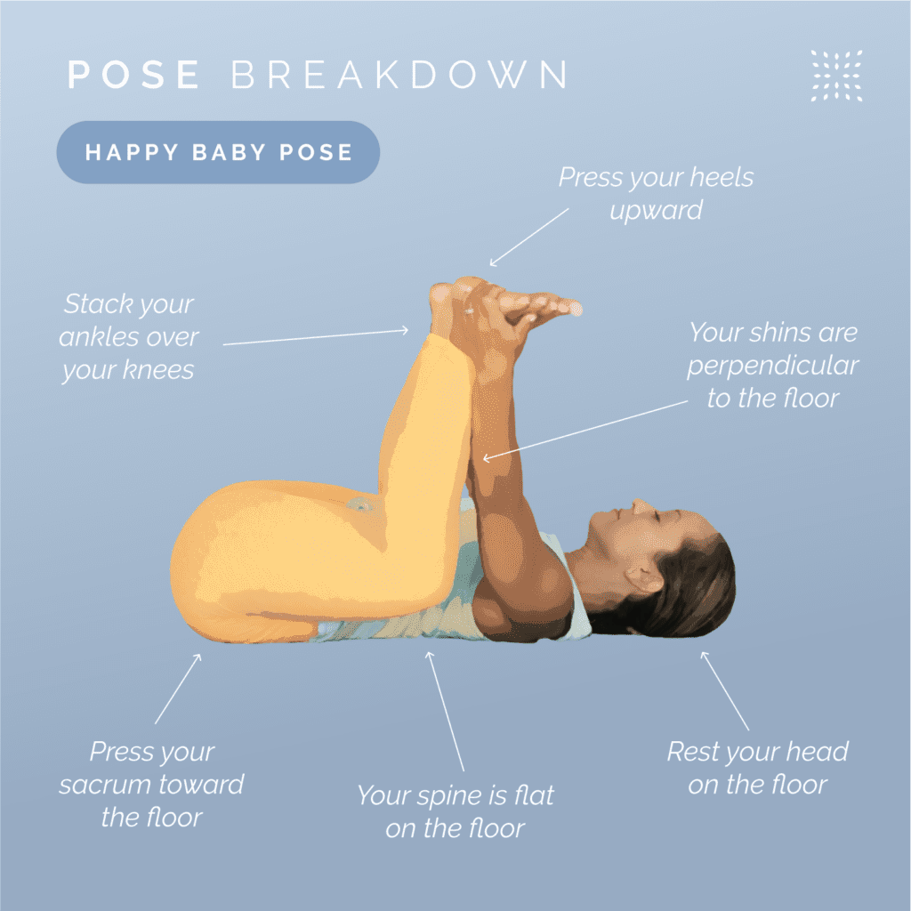 How to do Happy Baby Pose – Omstars