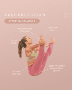 How to do Upavisthsa Konasana B (Upward Seated Straddle Pose) – Omstars