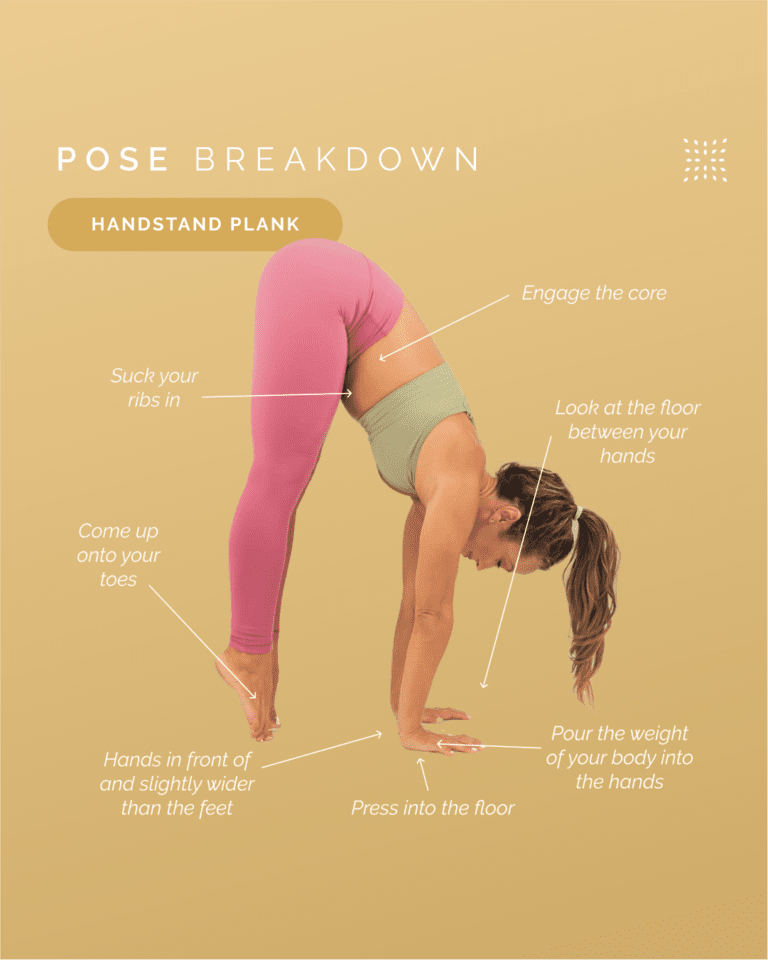 Mastering Handstand Plank: A Beginner Yogis Journey – Omstars