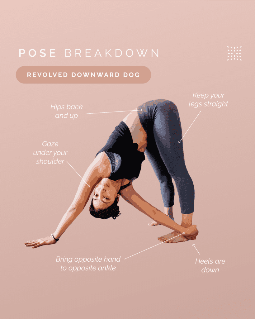 How to do Revolved Downward Dog – Omstars