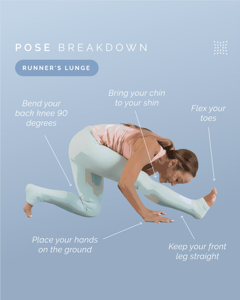 How to do Runner’s Lunge Yoga Pose – Omstars