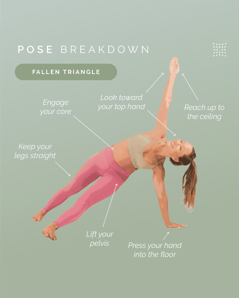 Fallen Triangle Pose: A Step-by-Step Guide – Omstars