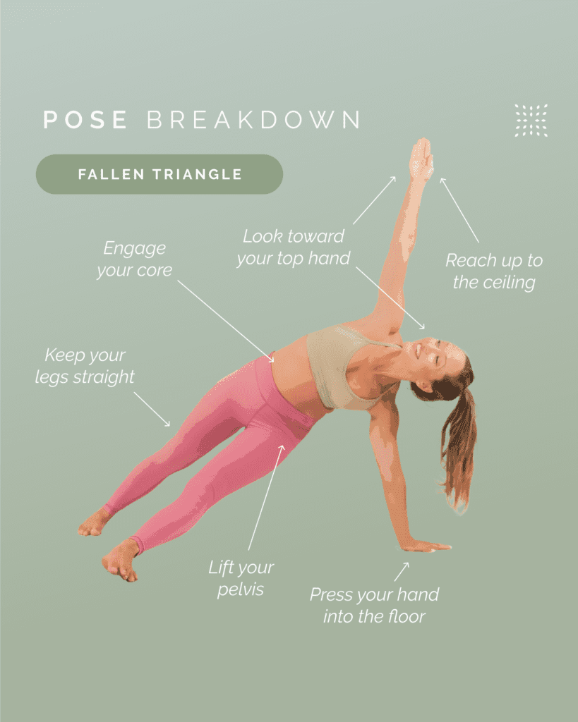 Fallen Triangle Pose: A Step-by-Step Guide – Omstars