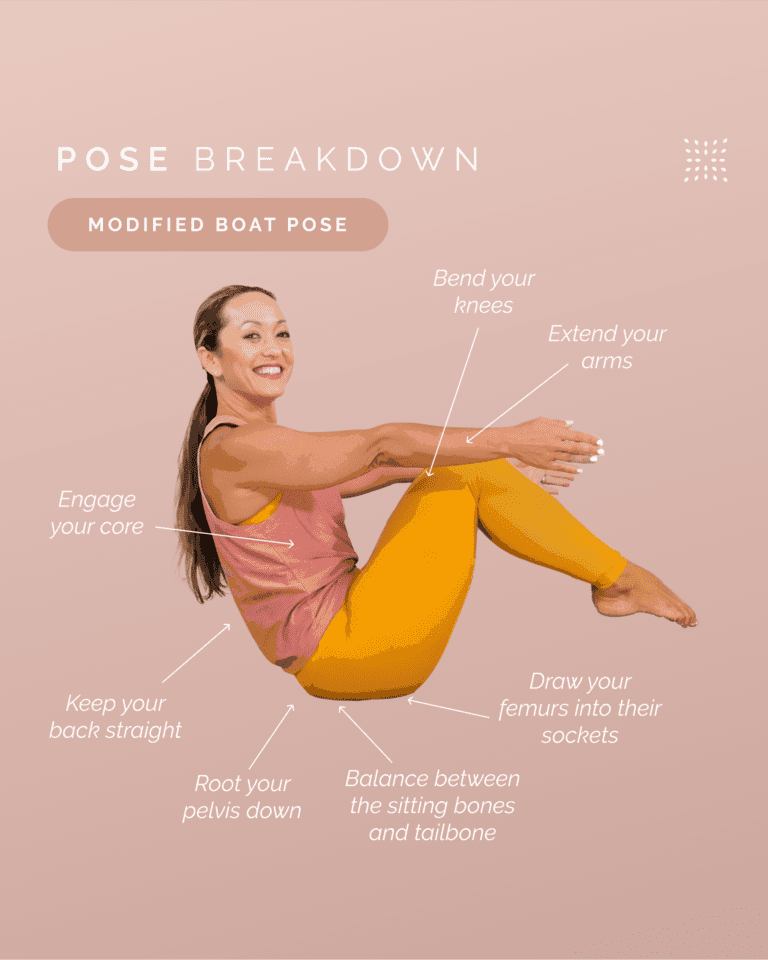 Modified Boat Pose: Step-by-Step Guide for Beginners – Omstars