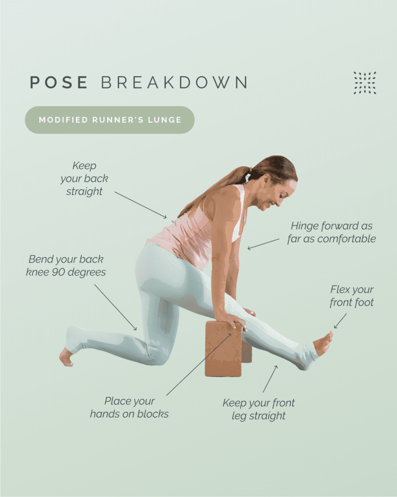 Modified Runner’s Lunge for Flexibility – Omstars