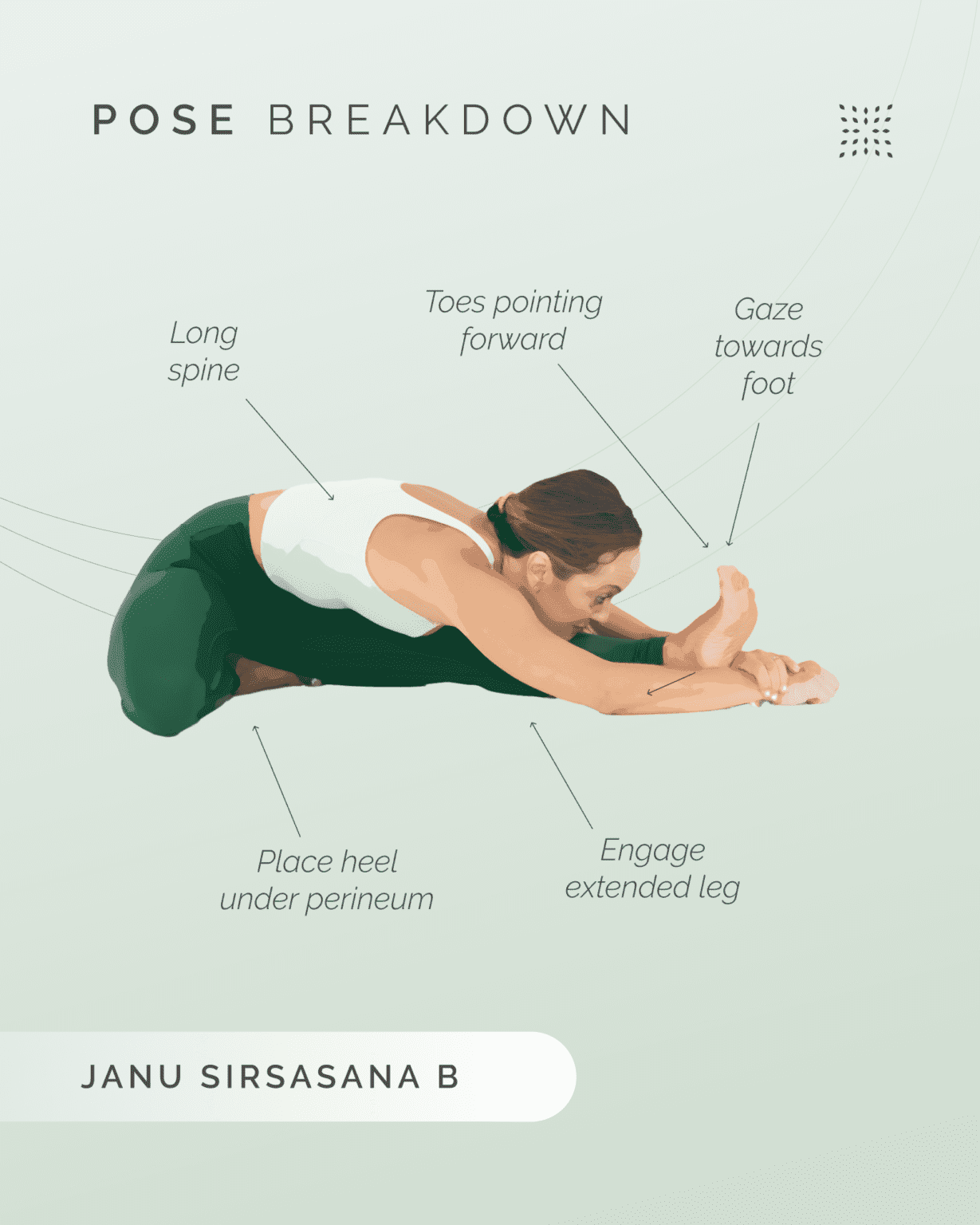 How to Practice Janu Sirsasana B (Head-to-Knee Pose, Variation B): A Step by Step Tutorial – Omstars